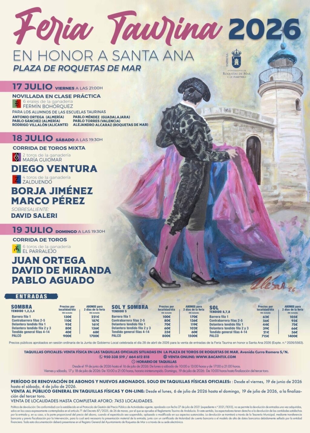 Ventura, Ortega, Aguado y David de Miranda dan cuerpo a una Feria de ...